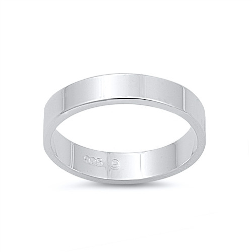 Buy Quality 925 Flat Silver Ring Personalized Gift Item