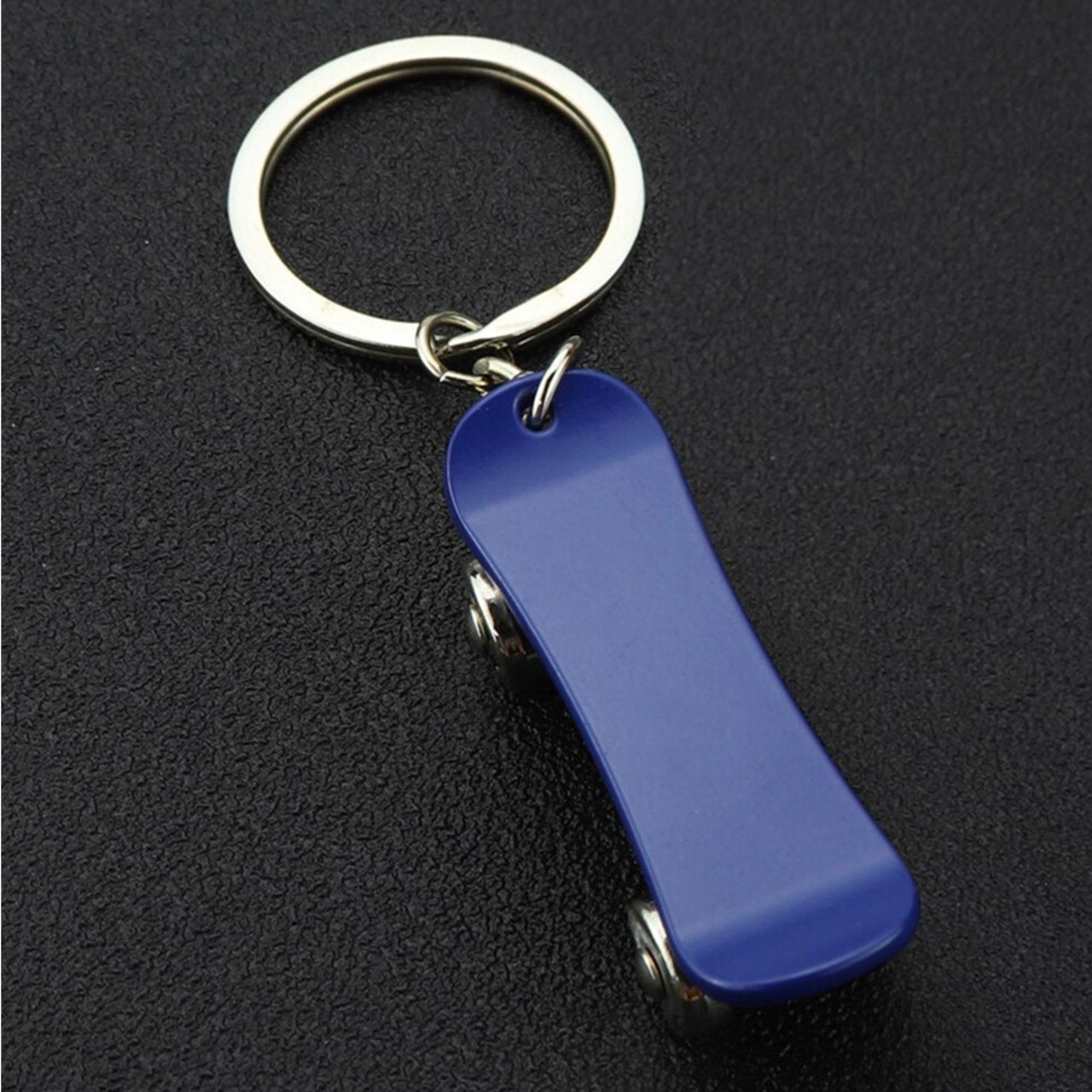 Quality Mini Skateboard Keychain with Spinning Wheels - ForeverGifts.com