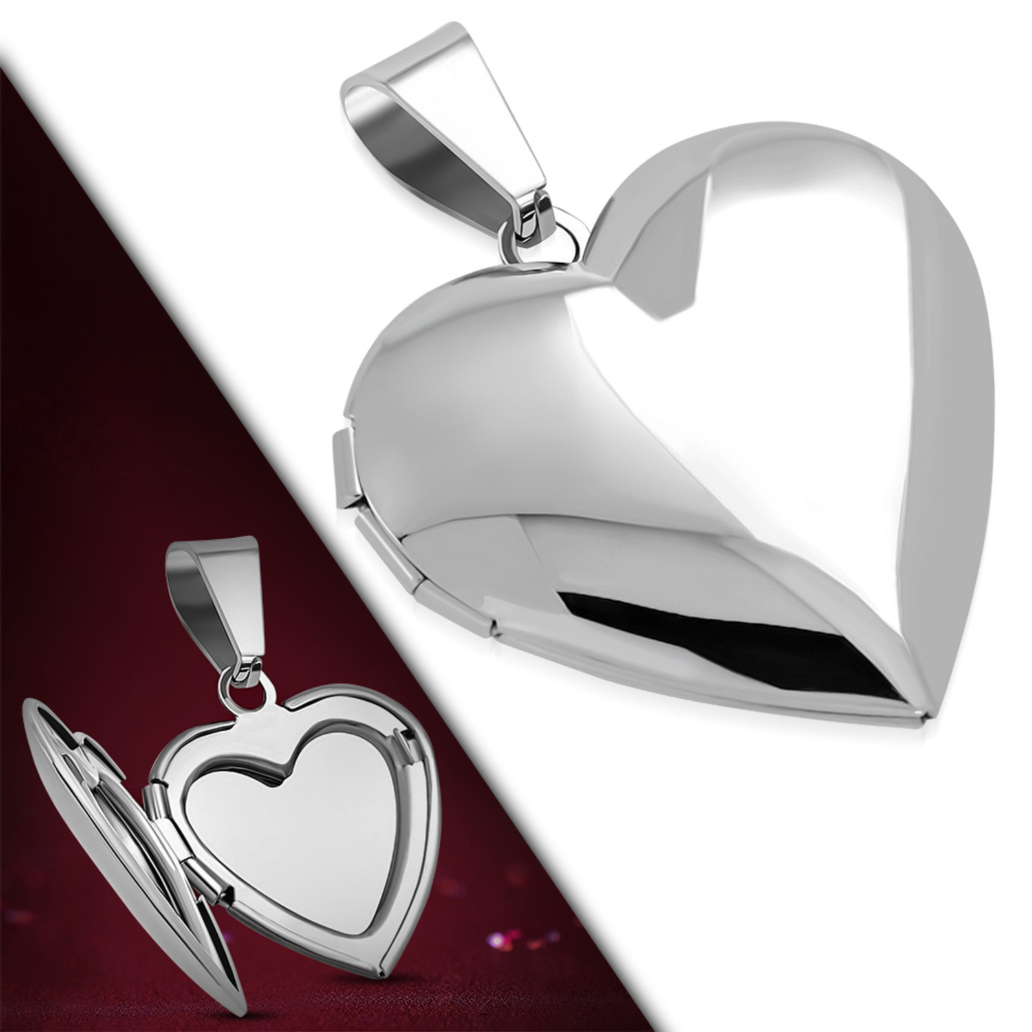 Stainless steel locket store
