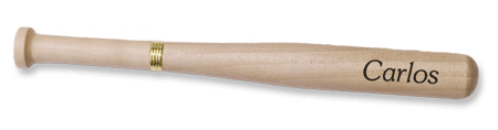 Personalized Maple Pen | Wood Baseball Bat Design