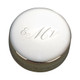 Personalized Small 2.25"Round High Polish Jewelry Box