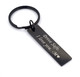 Personalized keychain: Stainless Steel Custom Keychain