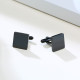Personalized Quality Stainless Steel Square Cufflinks