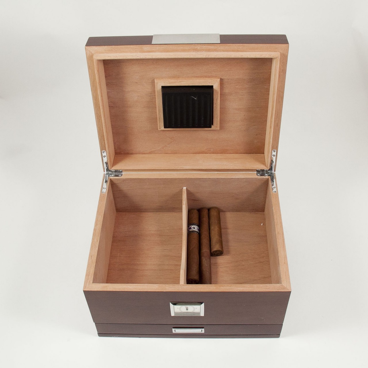 Humidor With Accessory Drawer Gift Item With Free Engraving