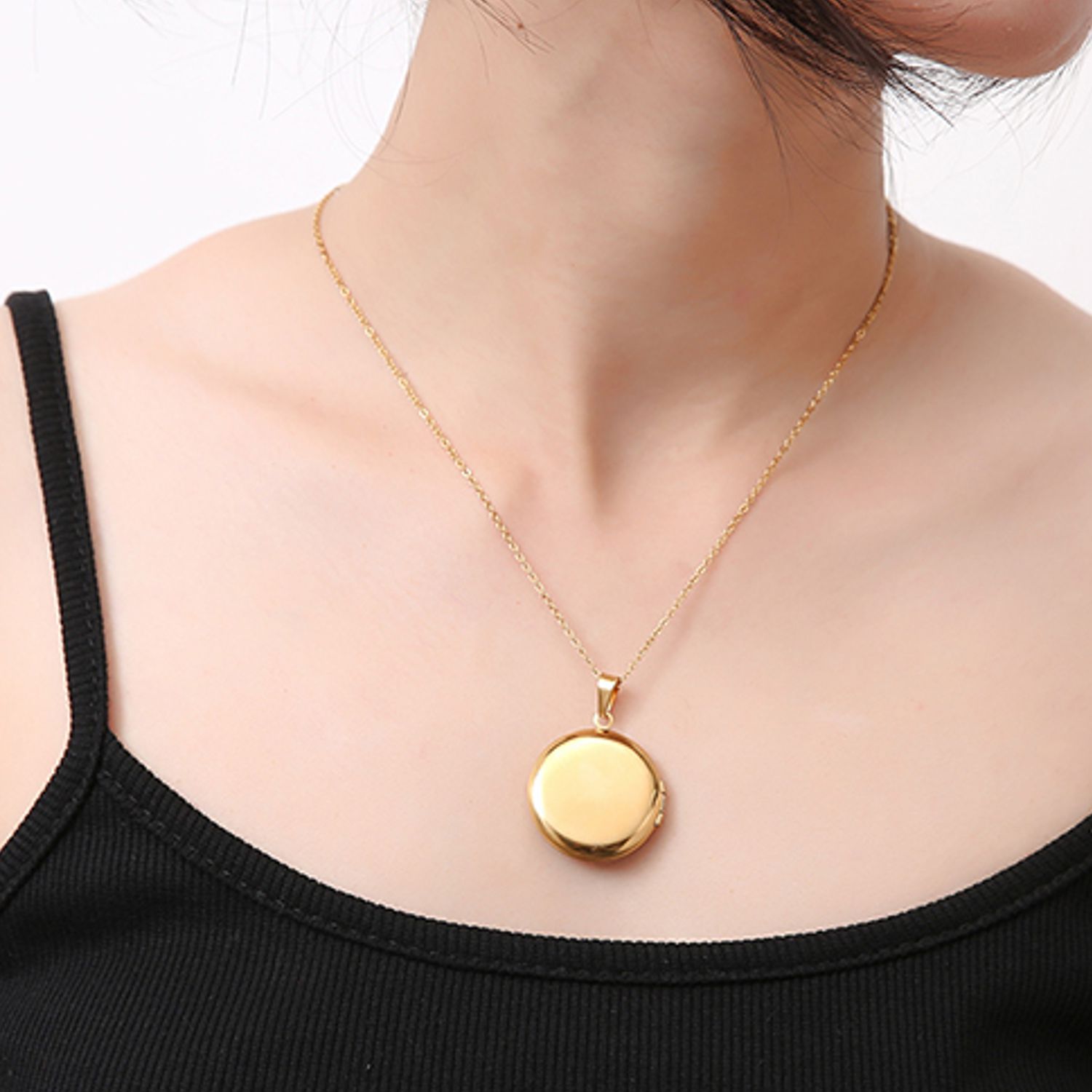 Shop Custom Locket Necklace With Photo Personalized Gift Item