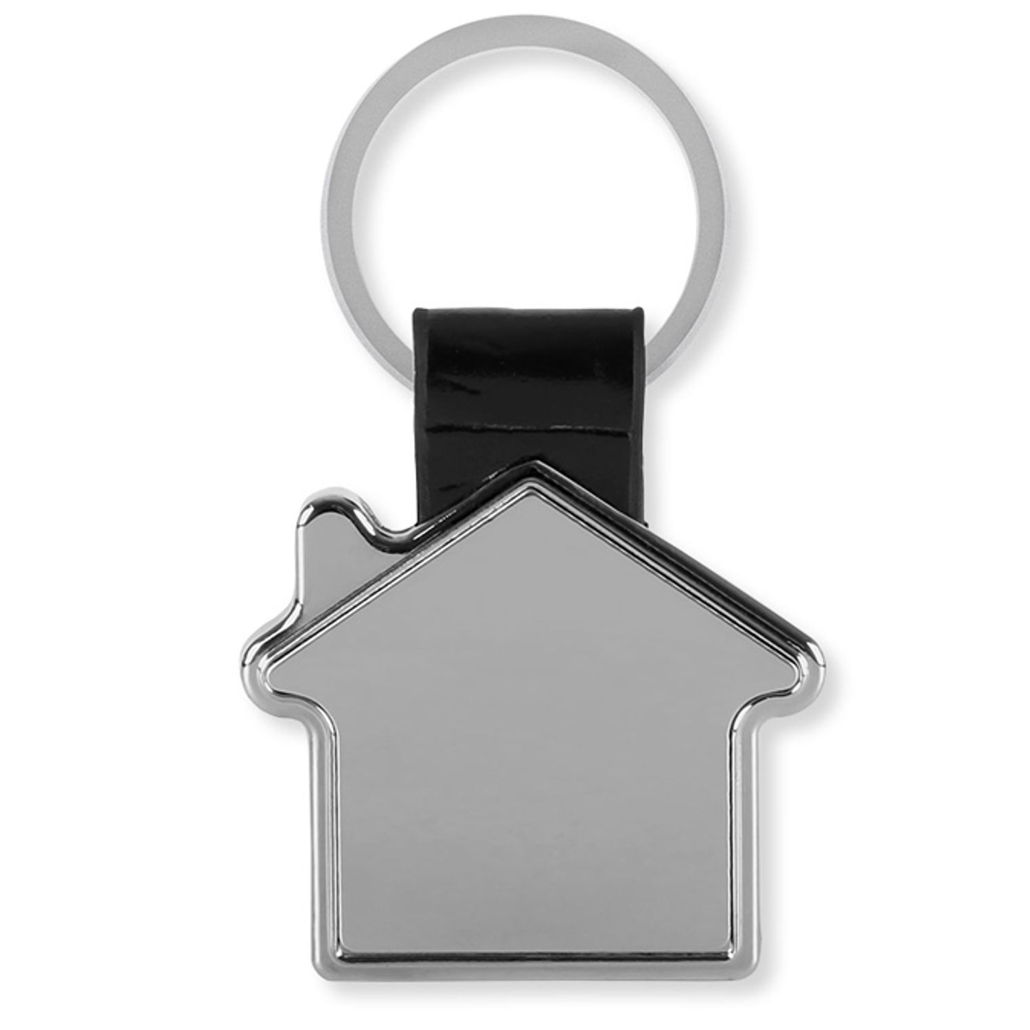 Personalized Quality Metal With Leather Home Design Keychain ...