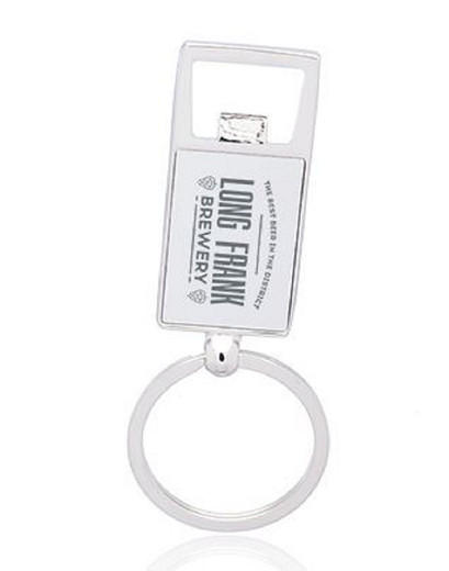 Personalized Quality Metal Keychain With Bottle Opener