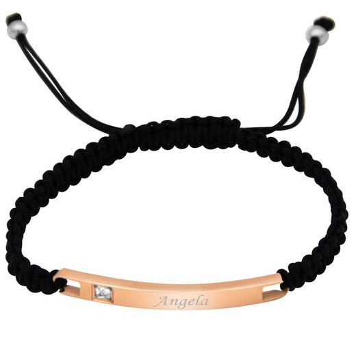 Shop High Quality Rose Gold Rope Bracelet Personalized Gift Item