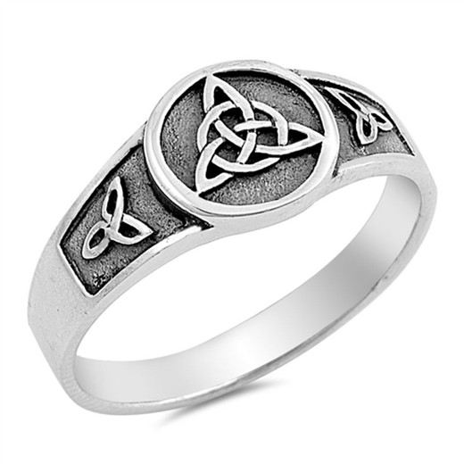 Personalized Quality 925 Sterling Silver Custom Celtic Ring