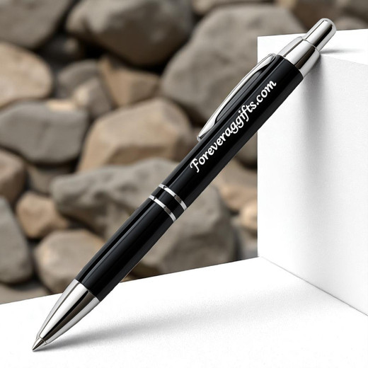 Personalized Pens with Rubber Grippers - Buy Now