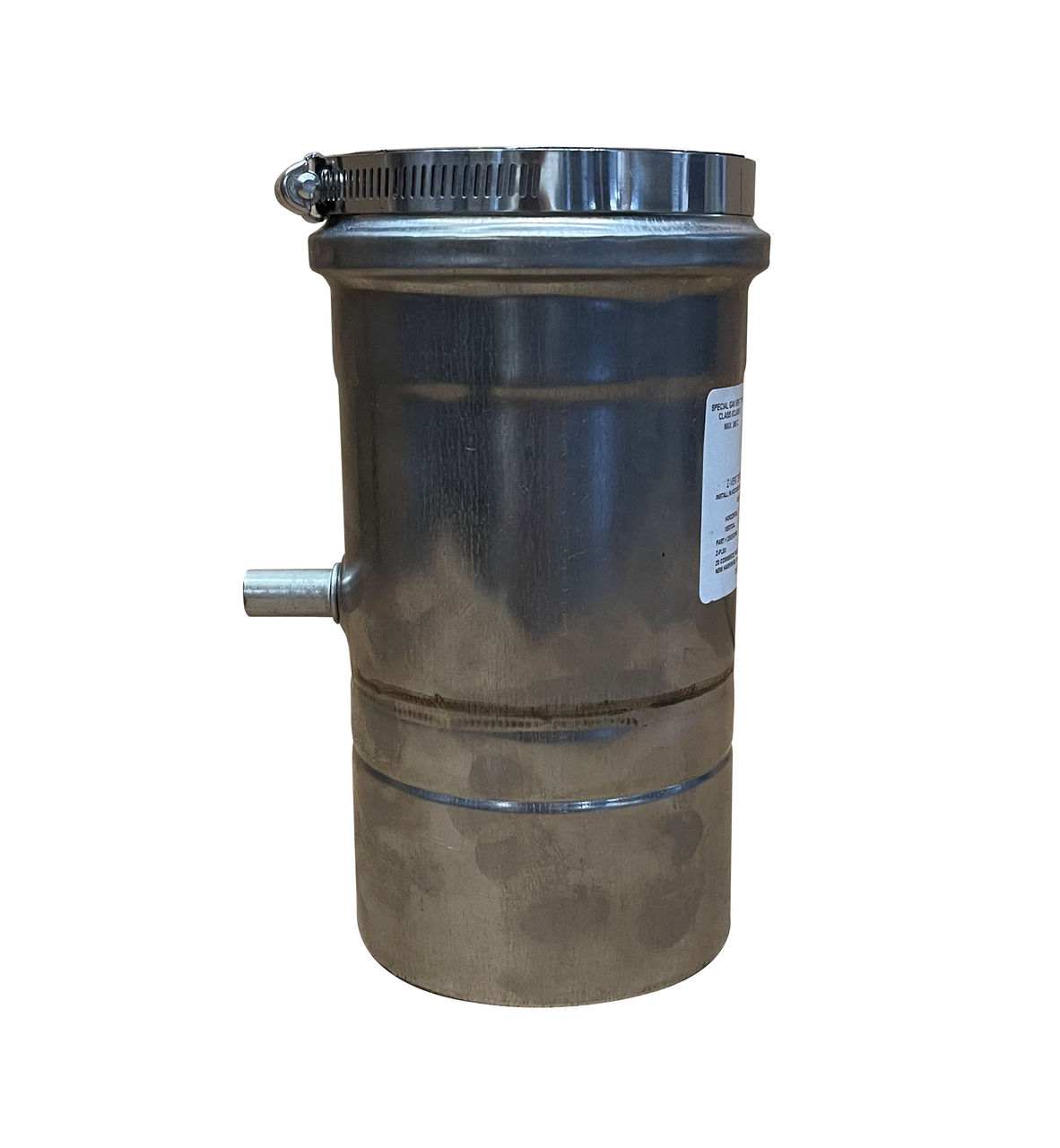 4" Stainless Steel Vertical In Line Drain Pipe | Ventilation