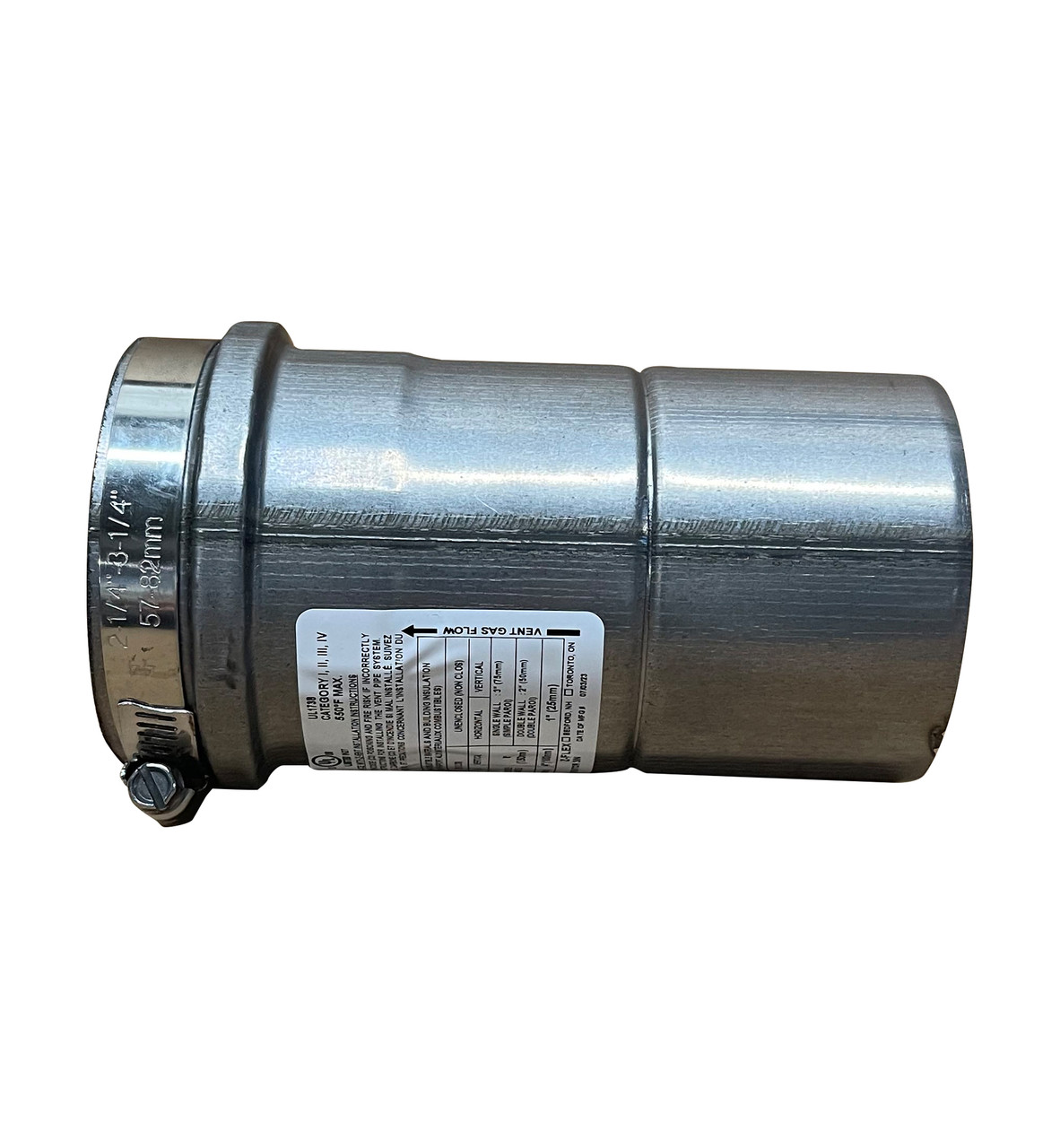 3" x 6" Stainless Steel Back Flow Preventer | Ventilation