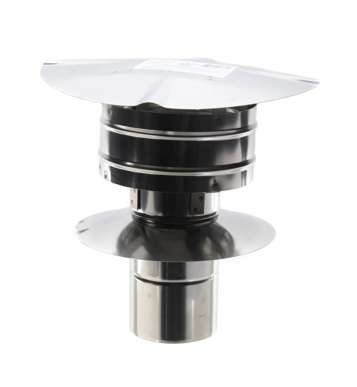 3" Stainless Steel Vertical Vent Kit | Ventilation | Eccotemp