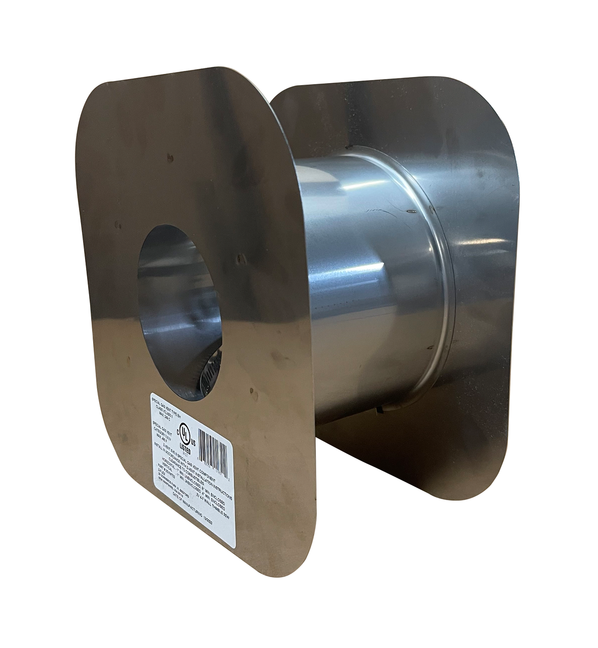 3" Stainless Steel adjustable wall thimbles | Eccotemp ventilation