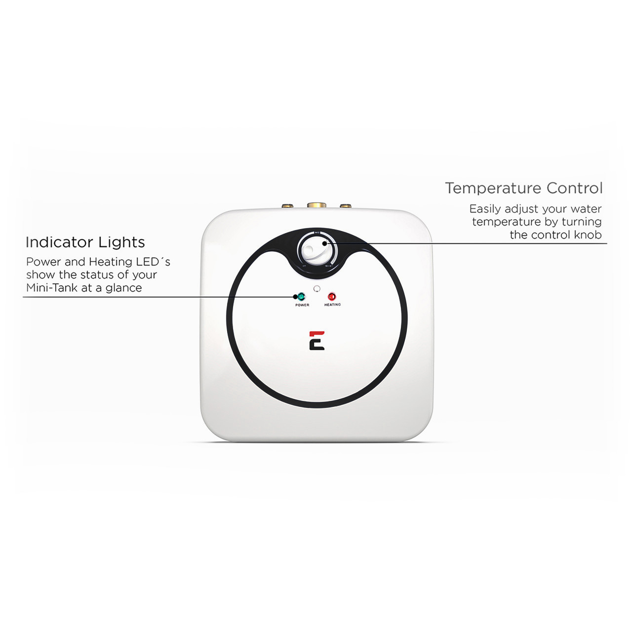 FSEM-4.0 Gallon Electric Mini Tank Water Heater | Eccotemp