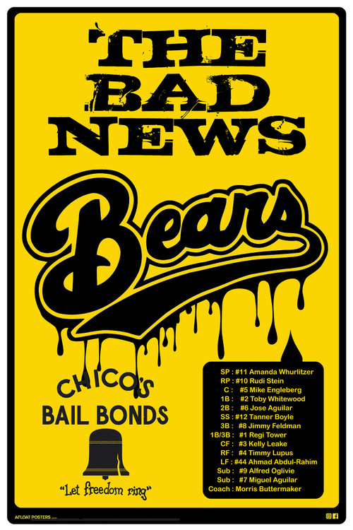 The Bad News Bears Poster