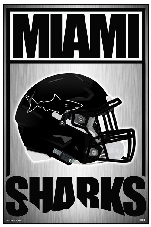 Miami Sharks Poster