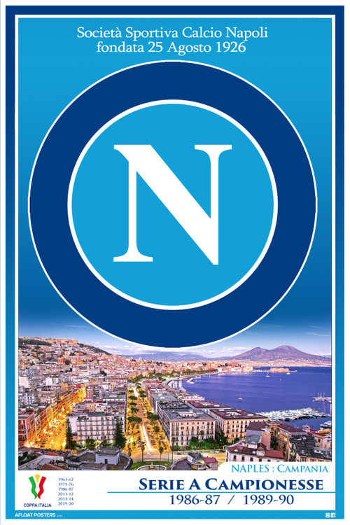 Napoli Poster - 12x18