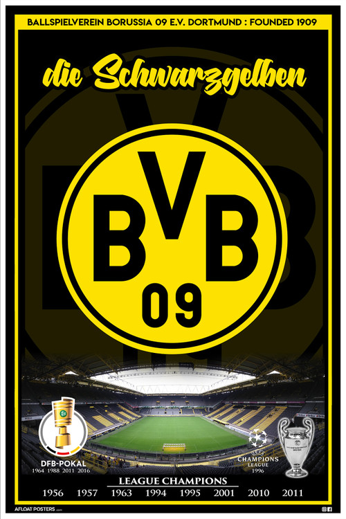 Dortmund Poster - 12x18