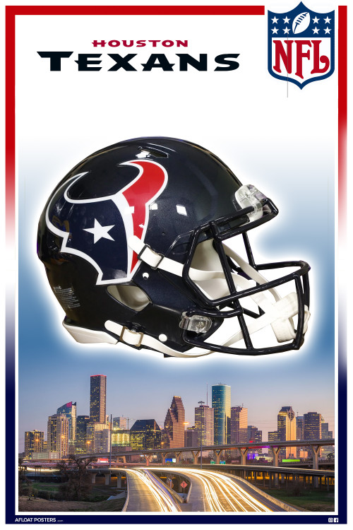 Houston Texans Poster - 12x18