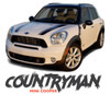 Mini Cooper COUNTRYMAN HOOD Split Hood Striping Vinyl Graphics Decals ...