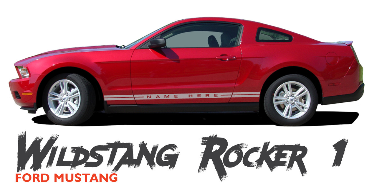 WILDSTANG 05, Ford Mustang Stripes, Mustang Decals, Mustang Vinyl Graphics