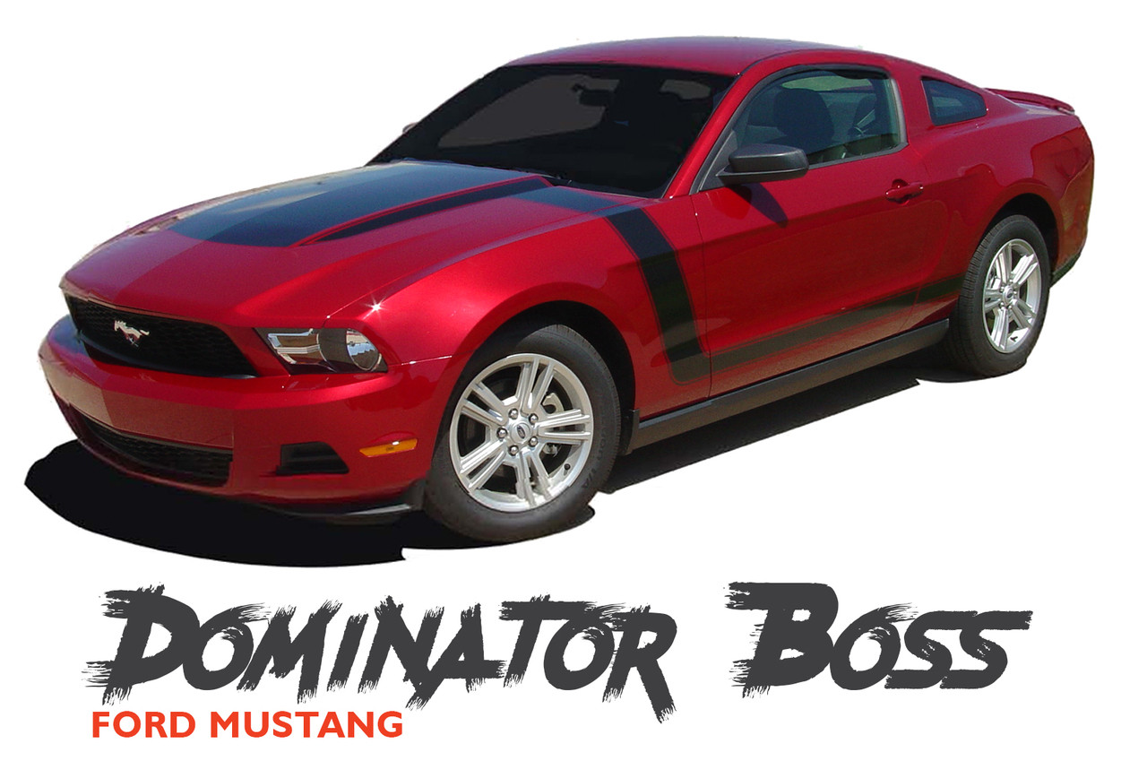 FASTBACK 2 BOSS, Ford Mustang Stripes, Mustang Decals, Mustang Vinyl ...