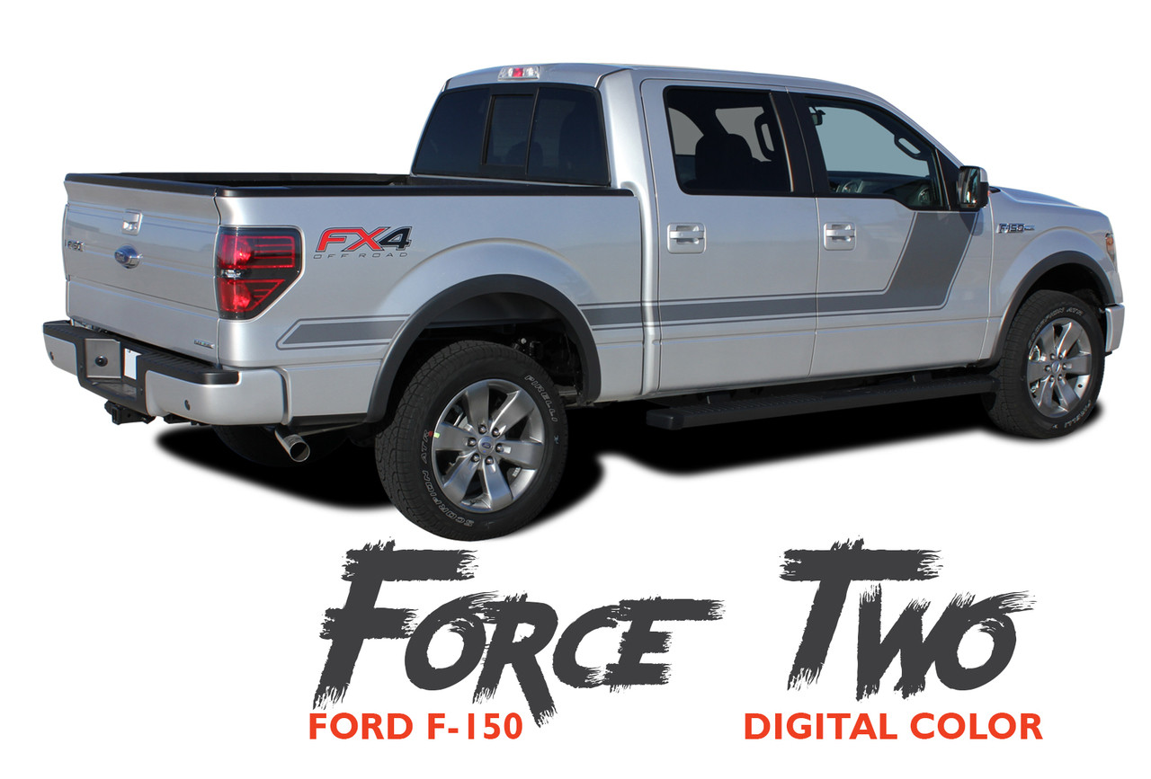 FORCE TWO DIGITAL, Ford F150 Stripes, F150 Decals, F150 Vinyl Graphics