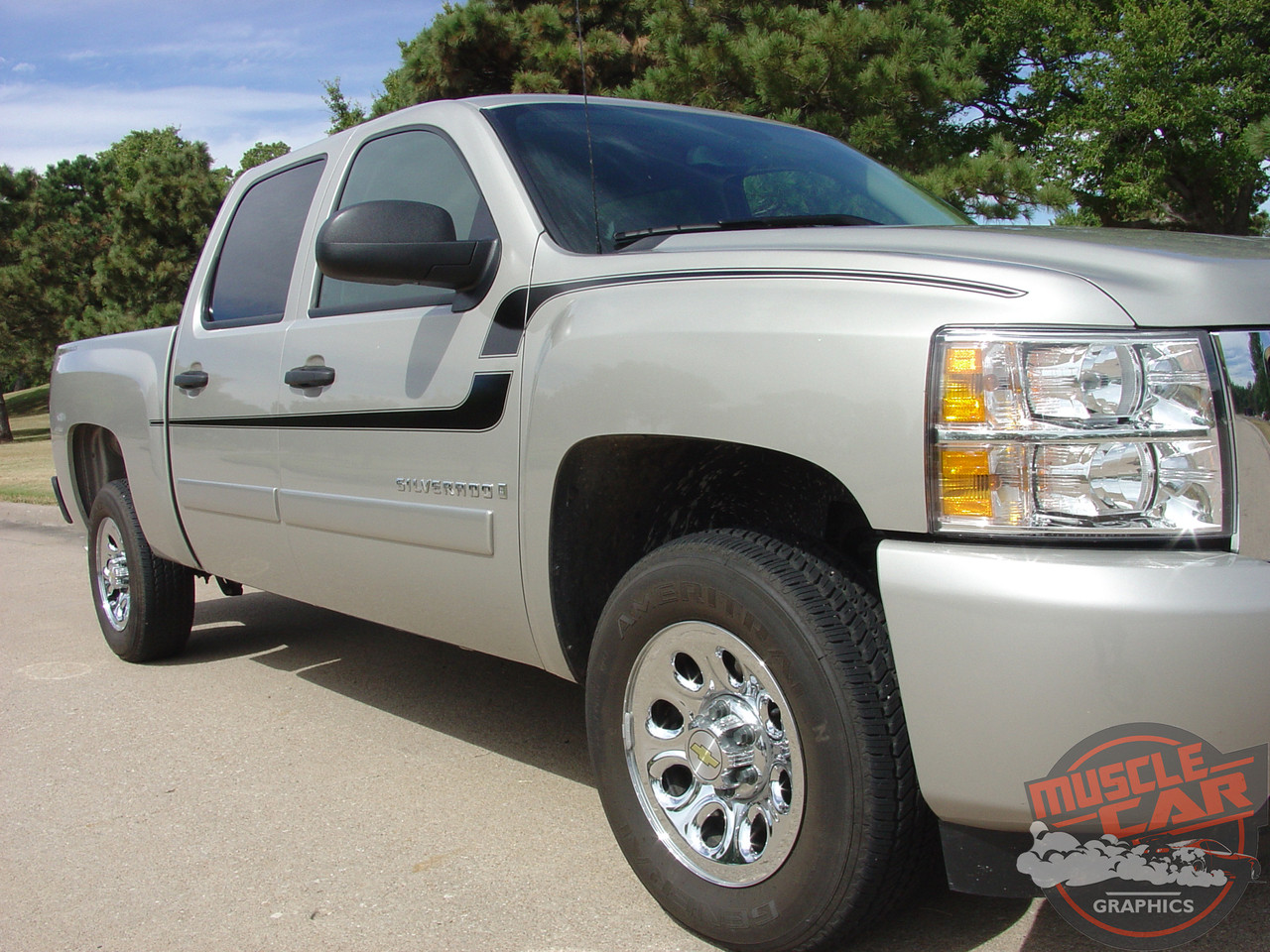 FLEX, Silverado Door Stripes, Silverado Decals, Silverado Vinyl Graphics