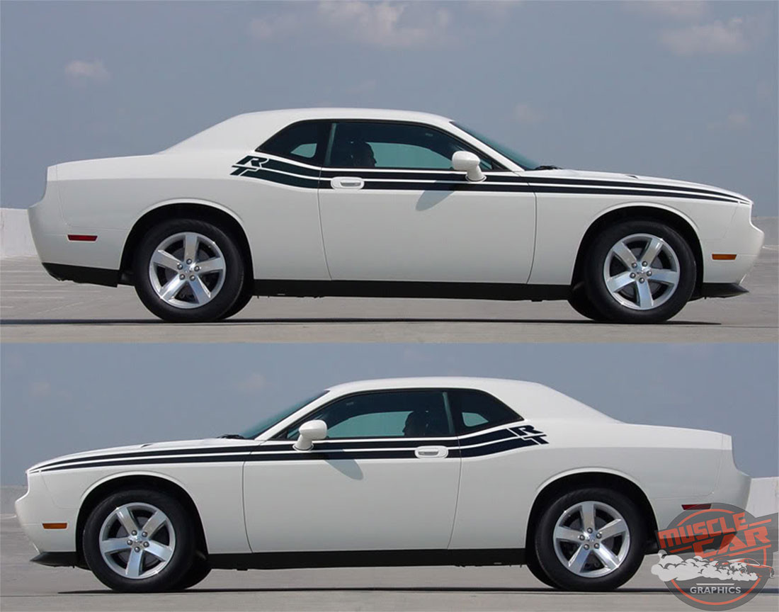 2020 2021 2022 Dodge Challenger Side RT Stripes DUEL 15 Shaker 2015 ...