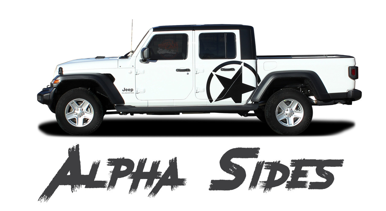 LEGEND SIDE KIT : 2020-2021 Jeep Gladiator Side Decals Package