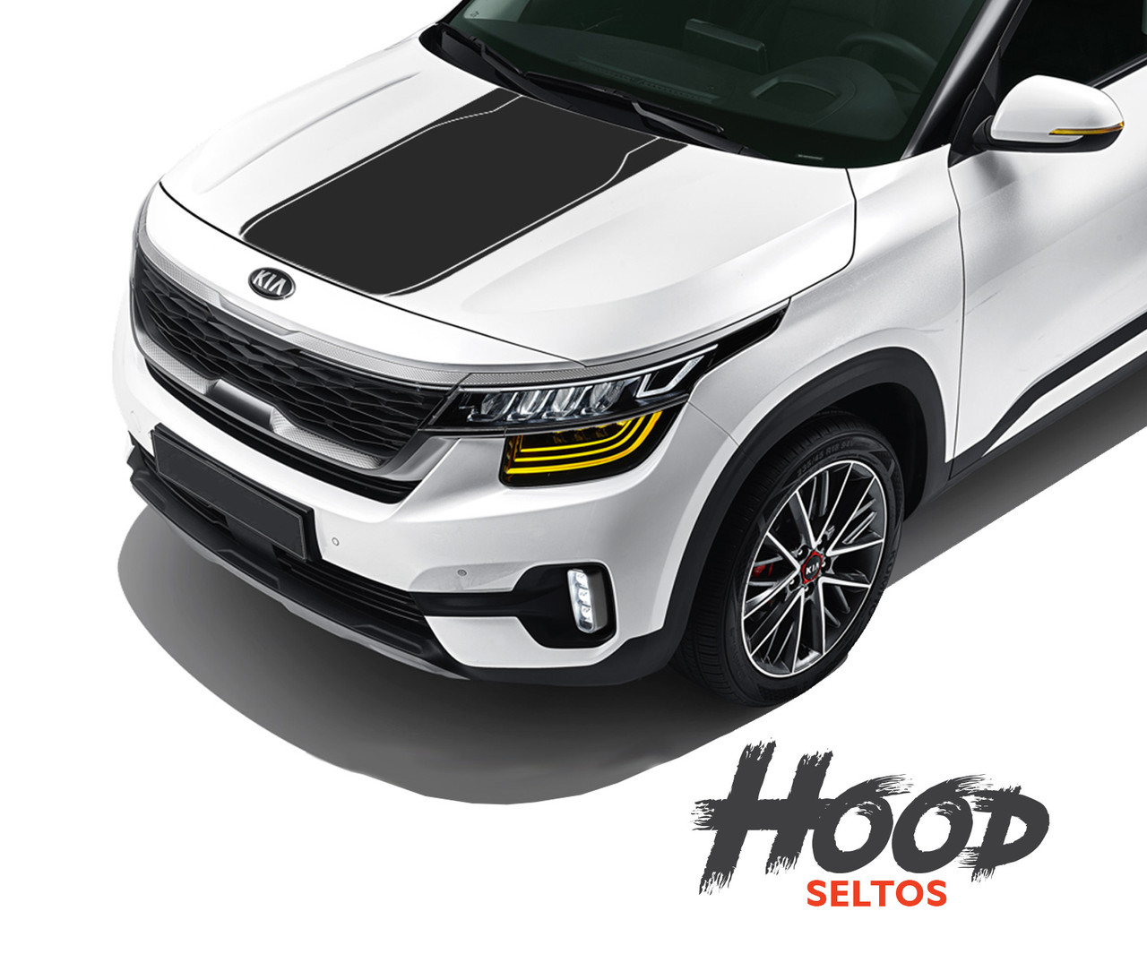 SOULED HOOD, Kia Soul Decals, Kia Soul Graphics, Soul Stripes