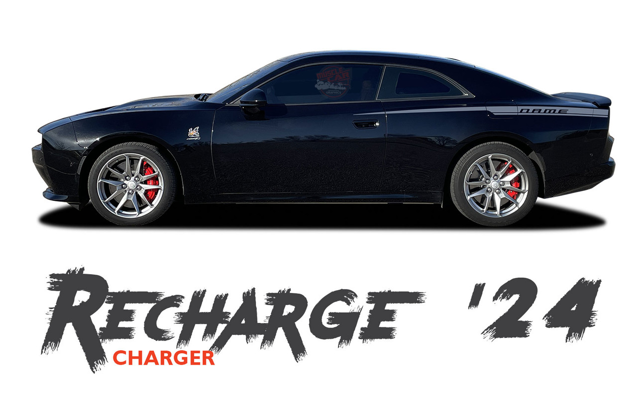 RECHARGE 15 COMBO, Dodge Charger Stripes, Charger Decals, Charger Vinyl ...
