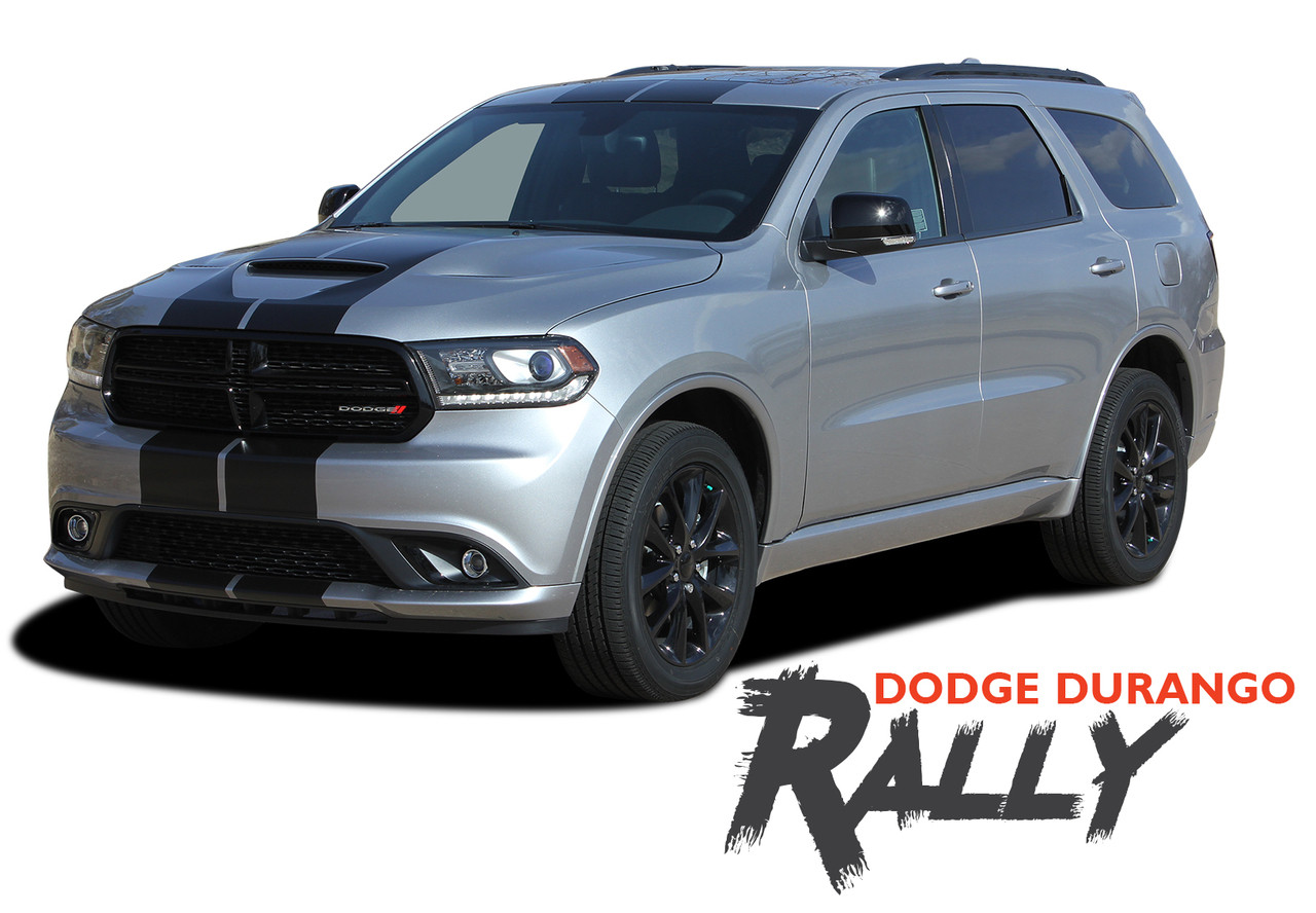 RALLY, Dodge Durango Racing Stripes, Durango Decals, Durango Vinyl Graphics