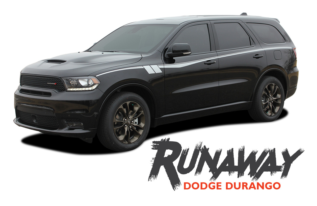 RUNAWAY, Dodge Durango Stripes, Durango Decals, Durango Vinyl Graphics