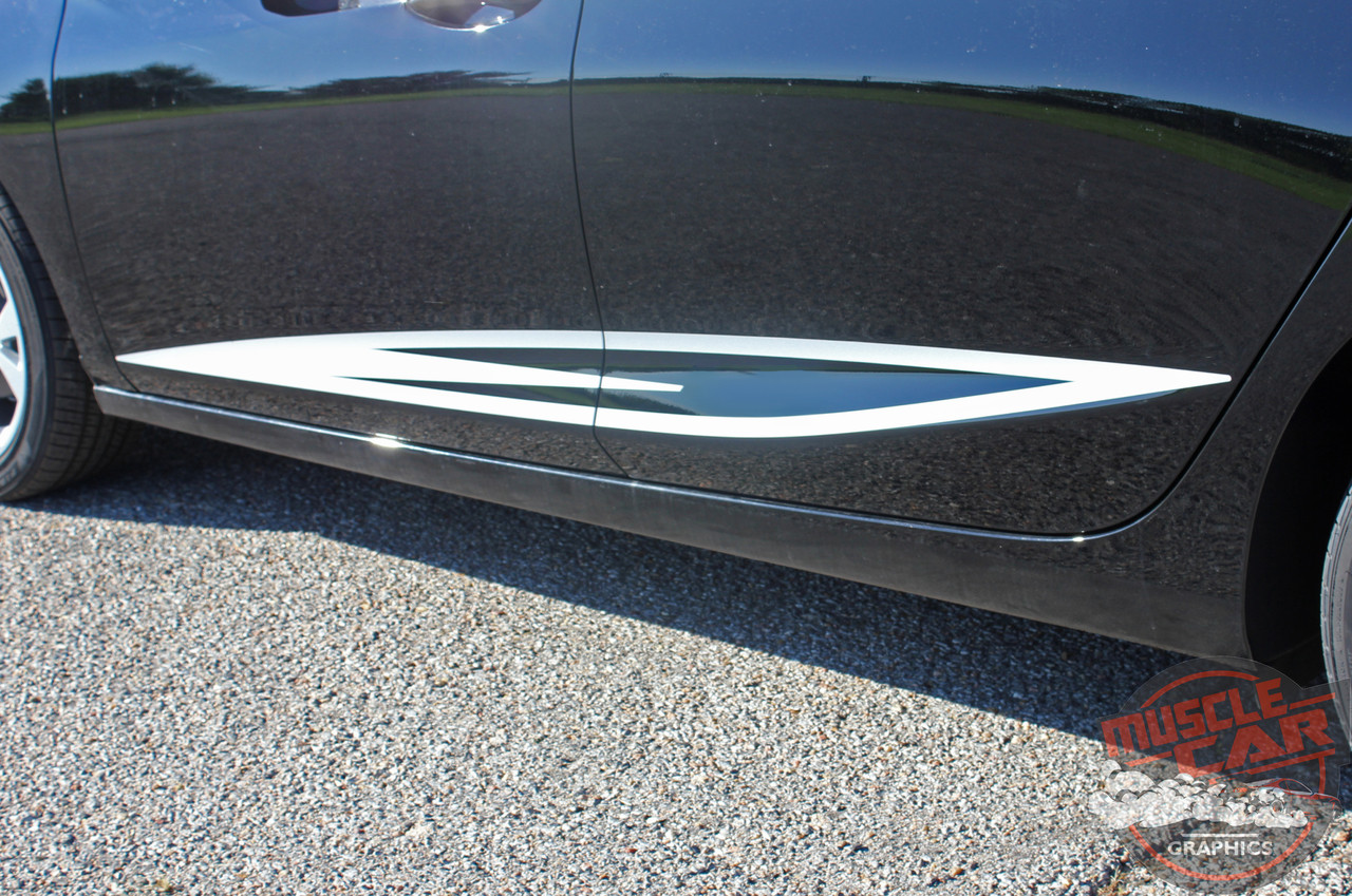 Chevy Cruze Rocker Vinyl Graphics IMPEL ROCKER 2016-2019