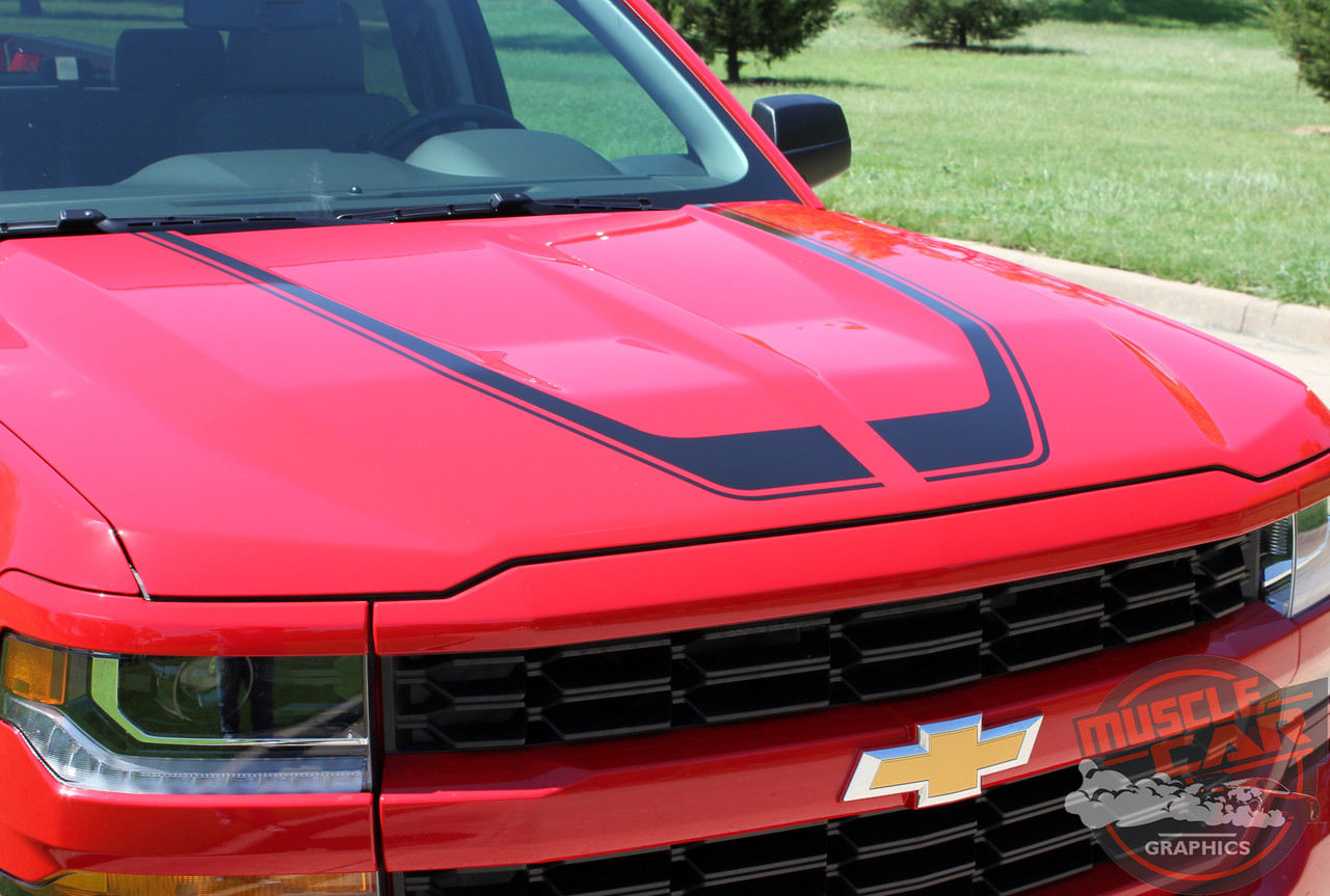 2018 Chevy Silverado Vinyl Graphics FLOW 2016 2017 2018 | MCG