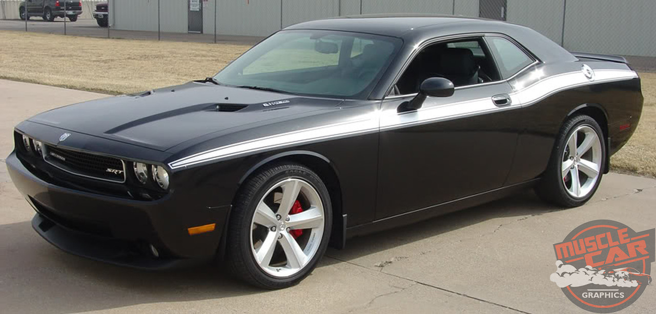 2016 Dodge Challenger Side Graphics CLASSIC TRACK (2008-2023)