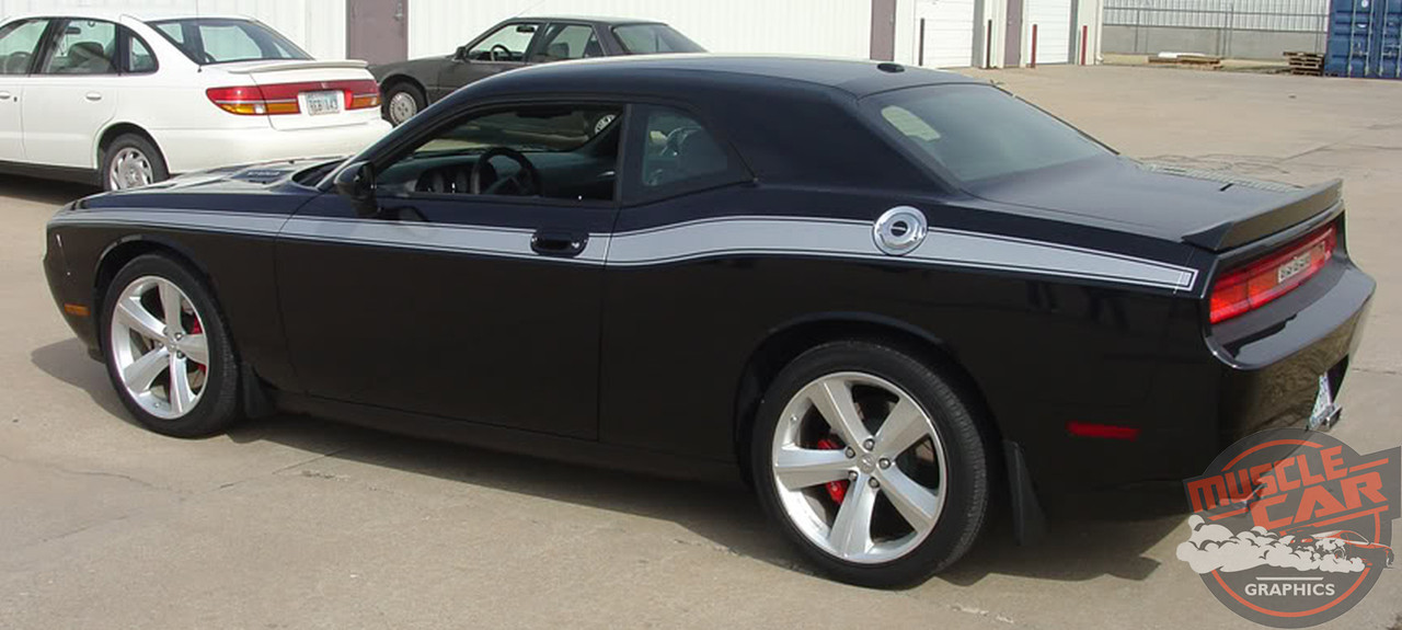 2016 Dodge Challenger Side Graphics CLASSIC TRACK 2008-2020 2021 2022 | MCG