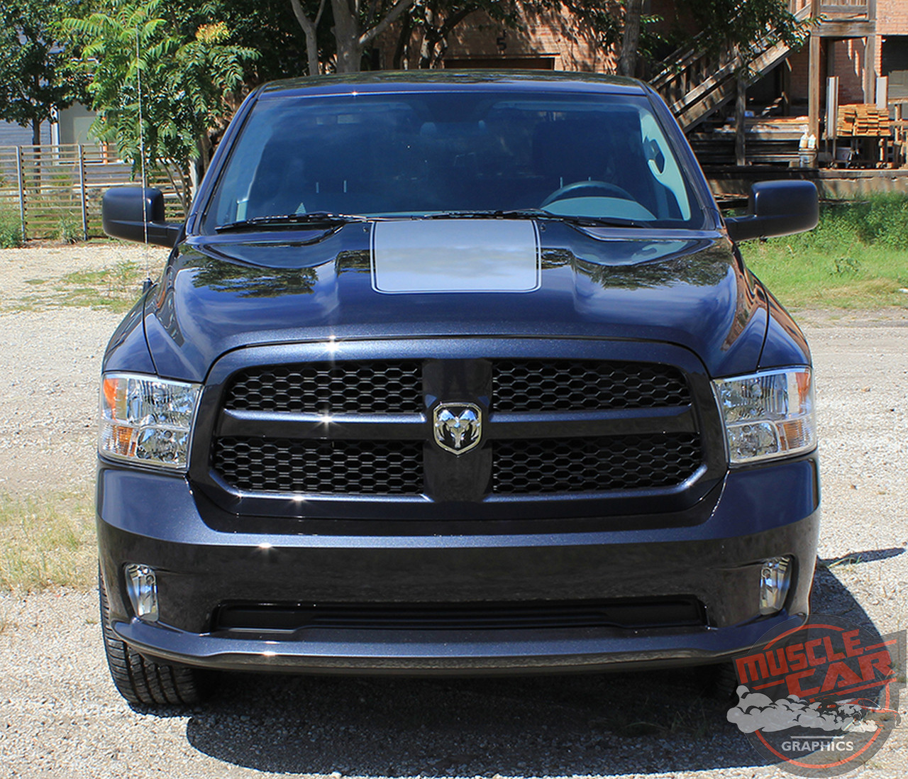 2016 Dodge Ram Hood Stripes RAM HOOD (2009-2018)