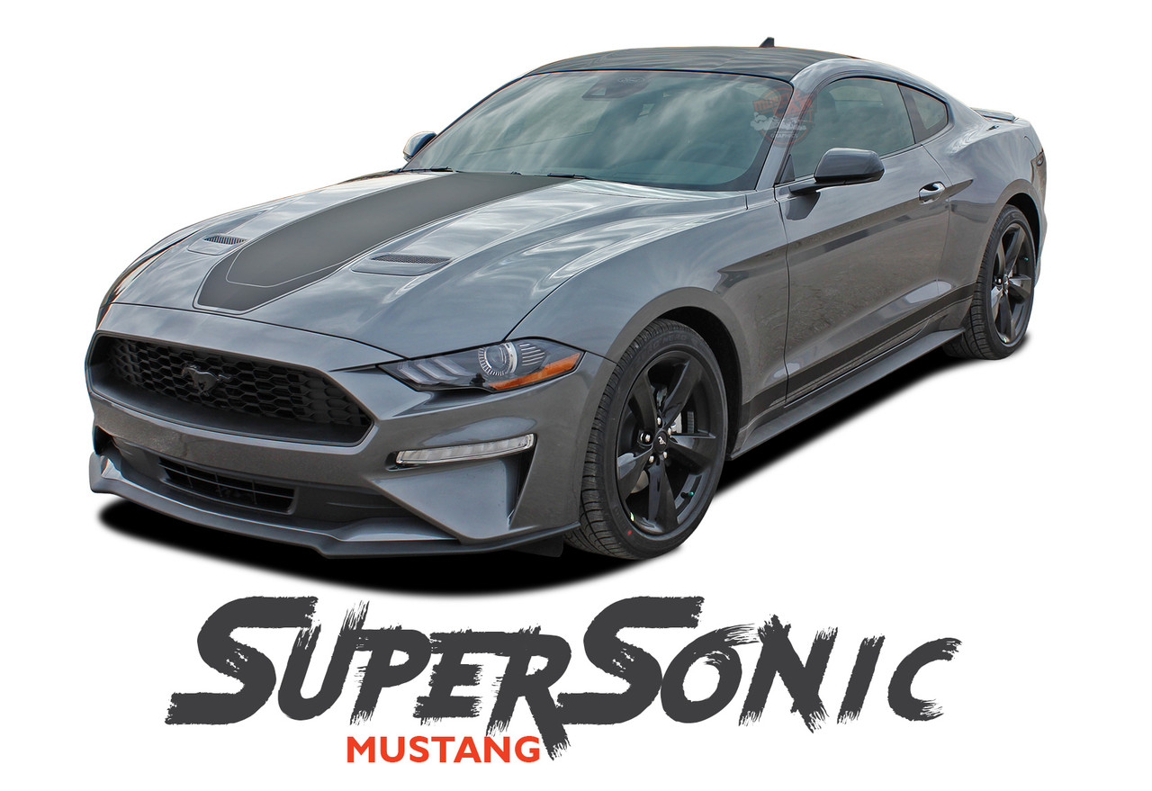 SUPERSONIC, Ford Mustang Racing Stripes, Mustang Decals, Mustang Vinyl ...
