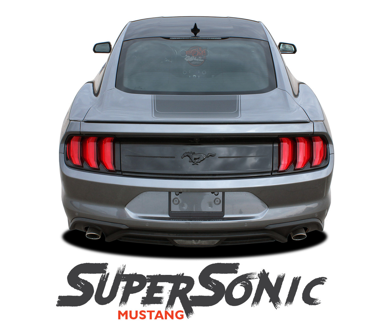 SUPERSONIC, Ford Mustang Racing Stripes, Mustang Decals, Mustang Vinyl ...