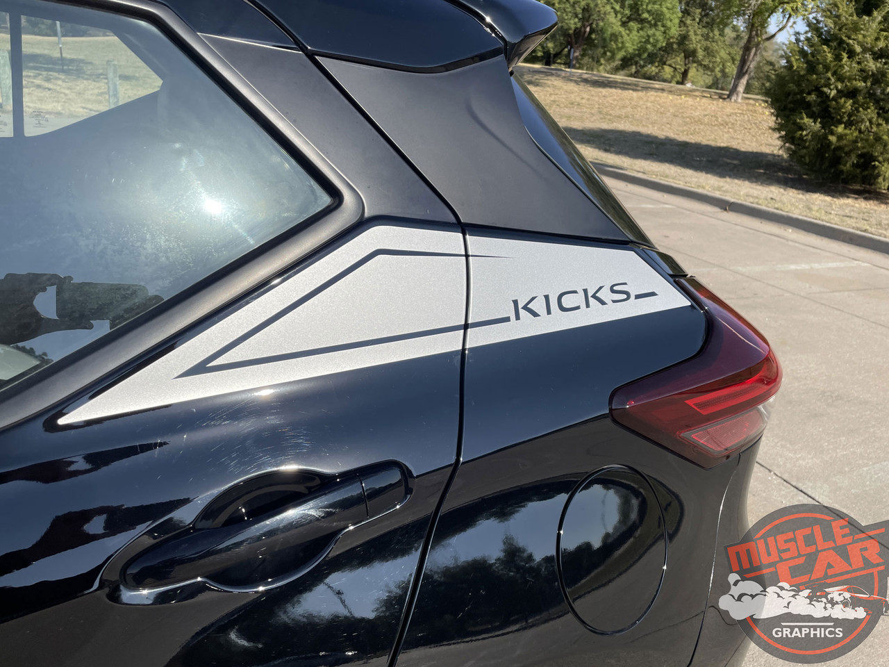REVEL, Nissan Kicks Stripes, Nissan Kicks Decals, Kicks Vinyl Graphics