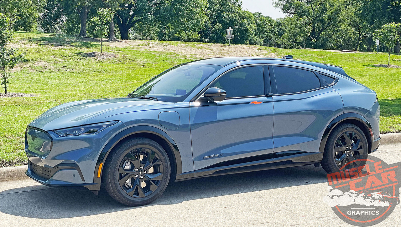 HIGH VOLTAGE, Ford Mustang Mach-E Electric Body Stripes, Electric ...