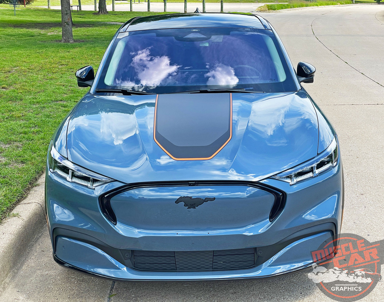 SONIC DIGITAL, Ford Mustang Mach-E Electric Racing Stripes, Mustang ...