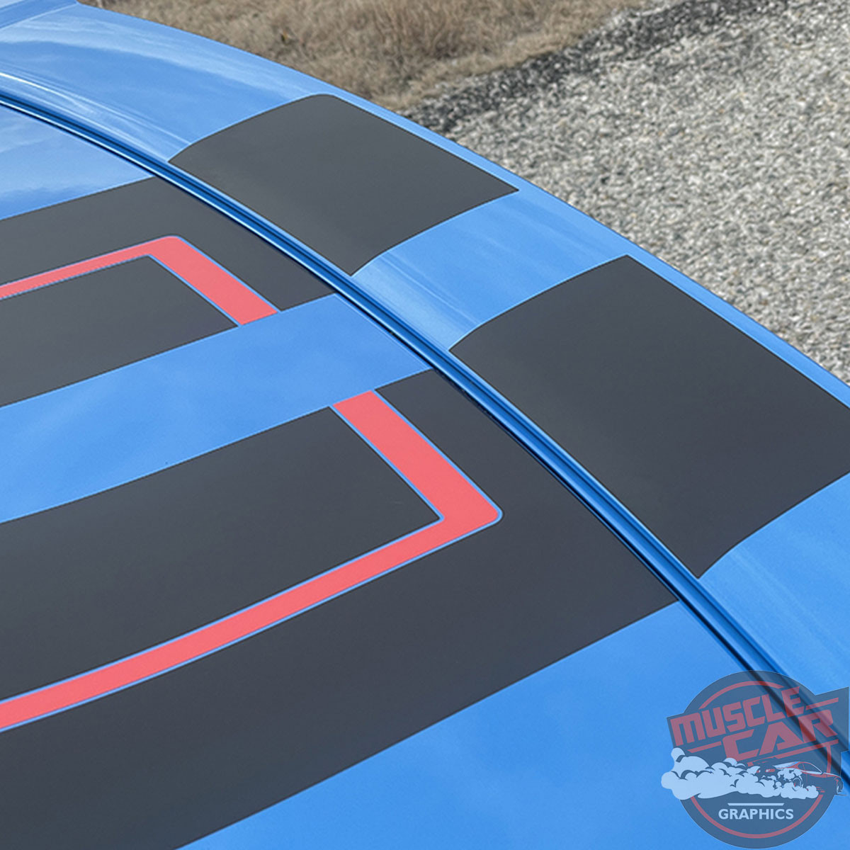 PREMIUM GT RALLY REDLINE, Ford Mustang GT Racing Stripes, Mustang GT ...