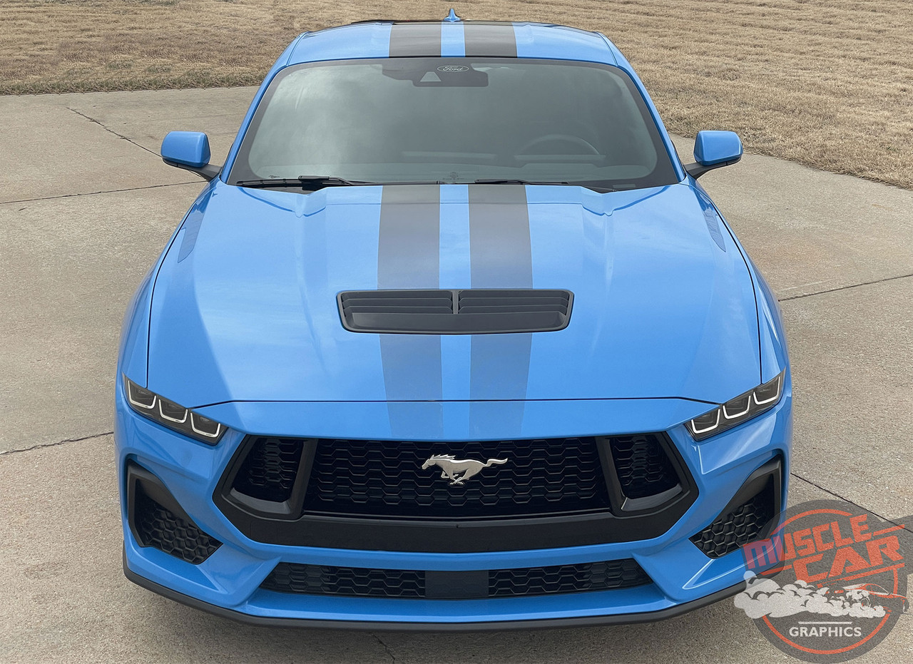 PREMIUM GT RALLY FADED, Ford Mustang GT Racing Stripes, Mustang GT ...