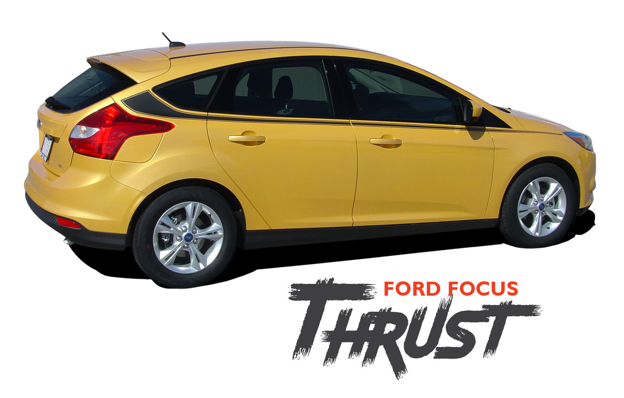 PINPOINT, Ford Focus Stripes, Focus Decals, Focus Vinyl Graphics