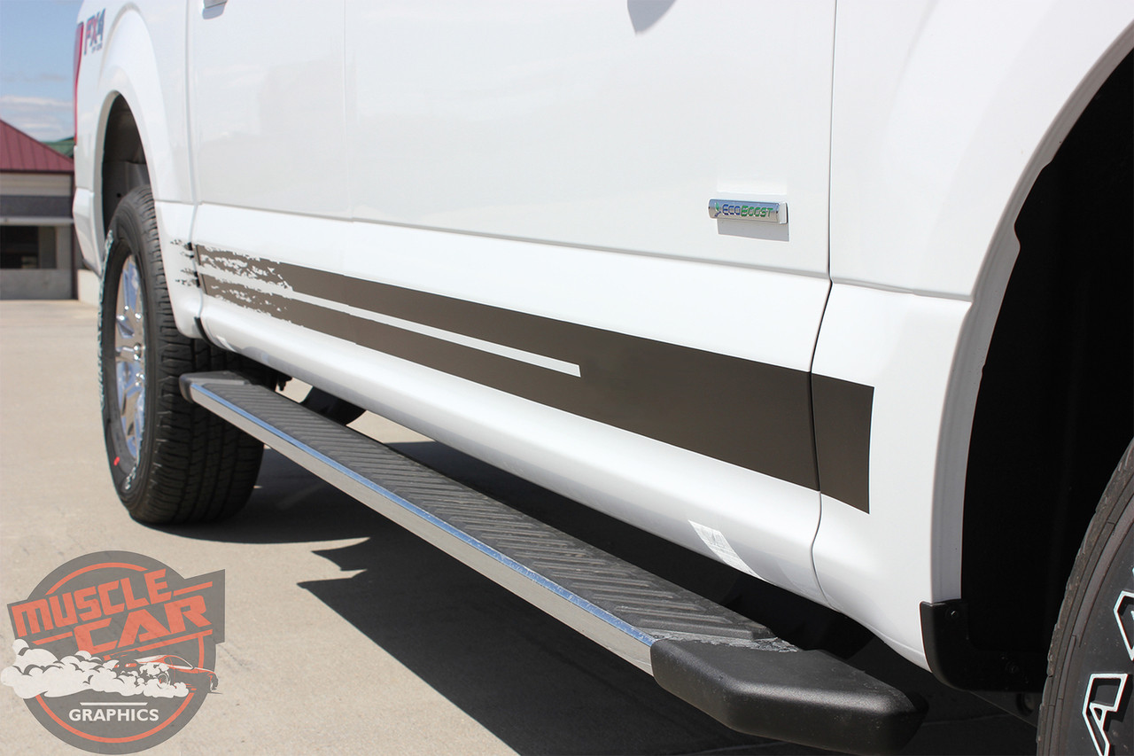 F-150 BREAKUP ROCKER, Ford F150 Body Stripes, F150 Decals, F150 Vinyl ...