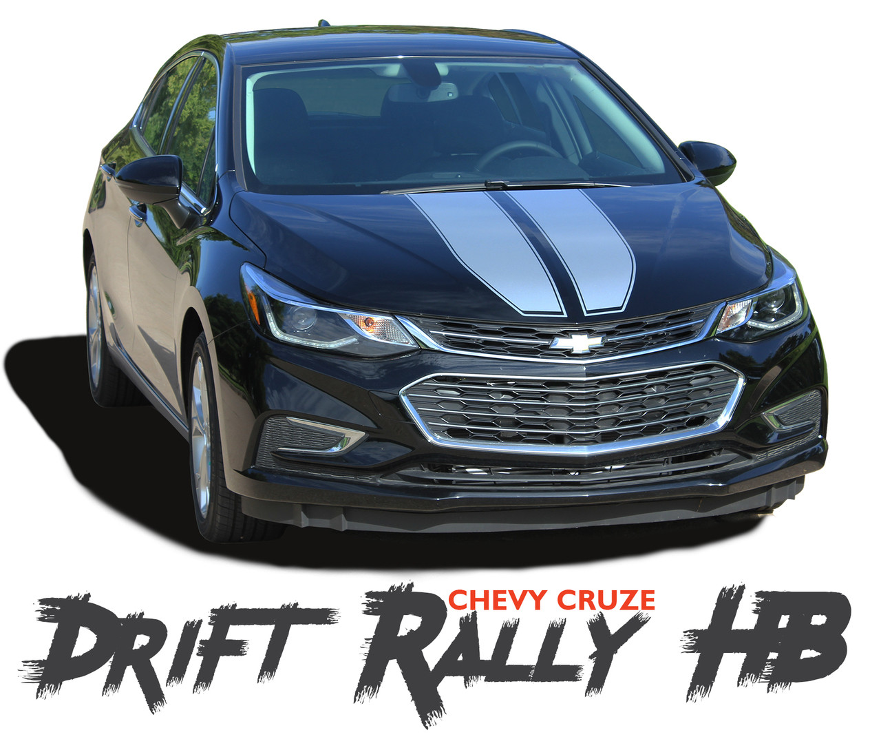 CRUZE RALLY, Chevy Cruze Stripes, Cruze Decals, Cruze Vinyl Graphics